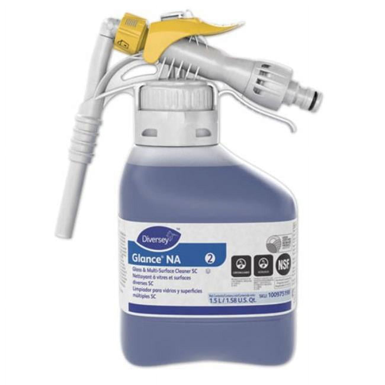 Glance NA Glass and Multi-Surface Cleaner 1.5 L 2/Carton 100975198 ...