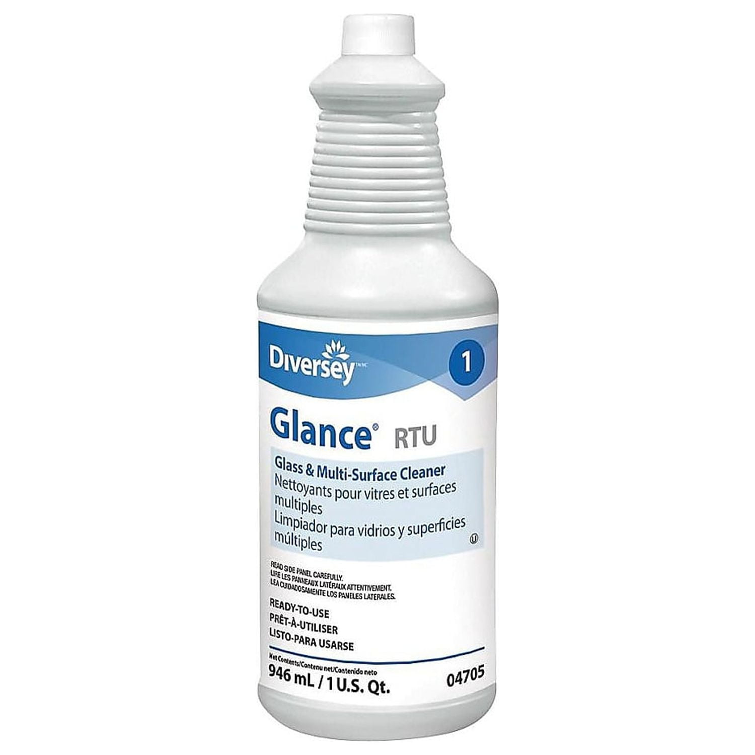 Diversey Glance Glass and Multi-Surface Cleaner, Original, 32 oz Spray ...