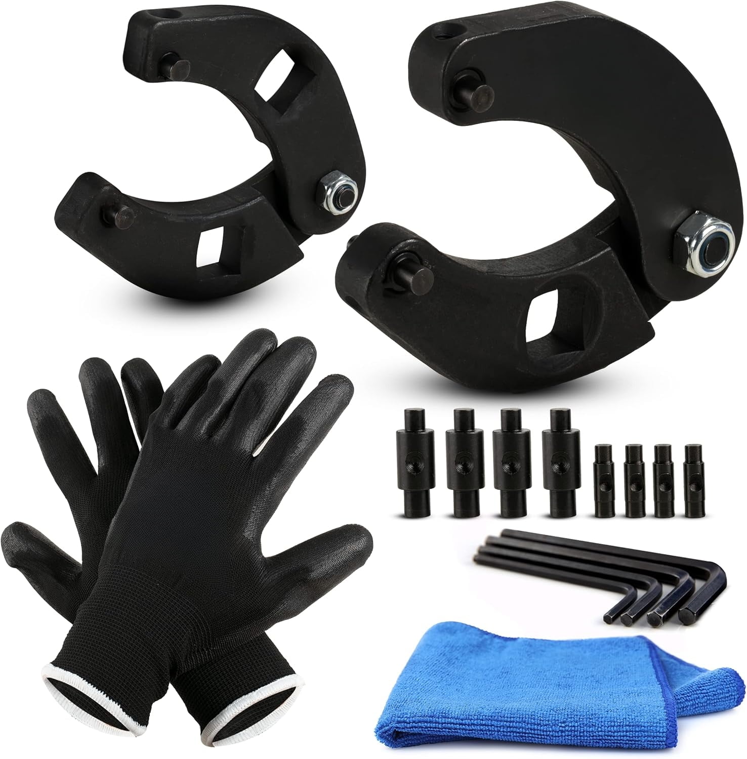 Gland Nut Wrench - Set of 2 Hydraulic Cylinder Spanner Wrench ...
