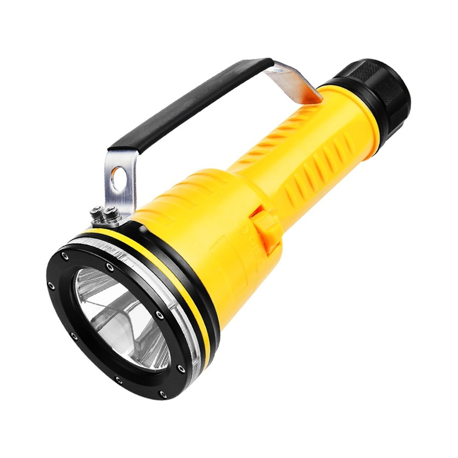 Glare Diving Flashlight Waterproof Underwater Powerful Torch 6*18650 ...