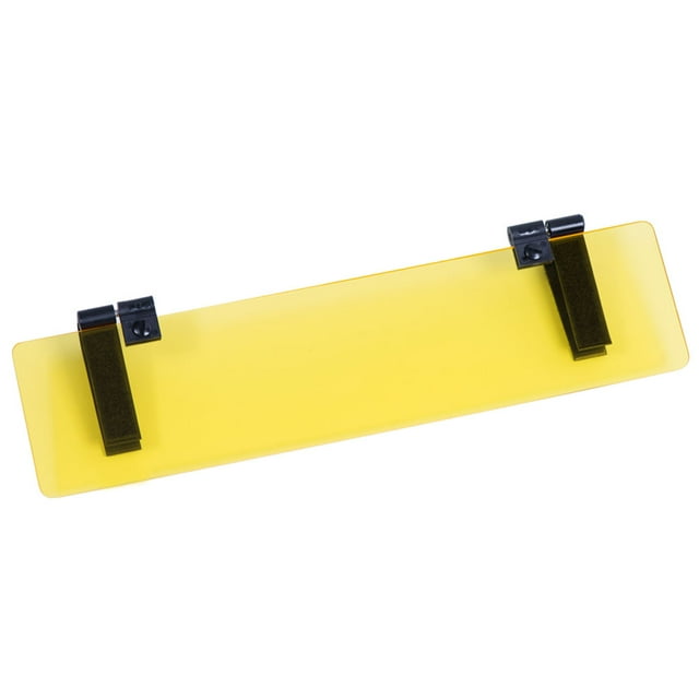 Glare Guard Night Vision Visor, Yellow Car Visor Extender for Headlight ...