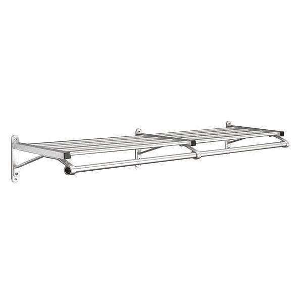 Glaro Wall-Mount Garment Rod,60 in W 501-60SA - Walmart.com