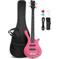 Glarry 36in Electric Bass Guitar, 4 String Electric Bass Guitar Kit for ...