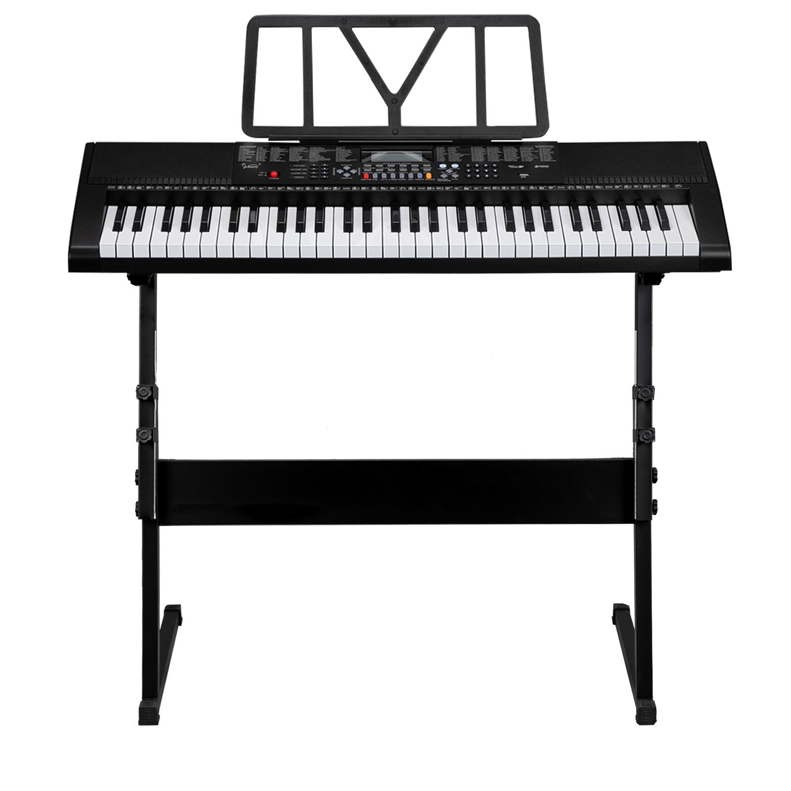 Glarry 61 Key Portable Keyboard Piano with Stand - Walmart.com