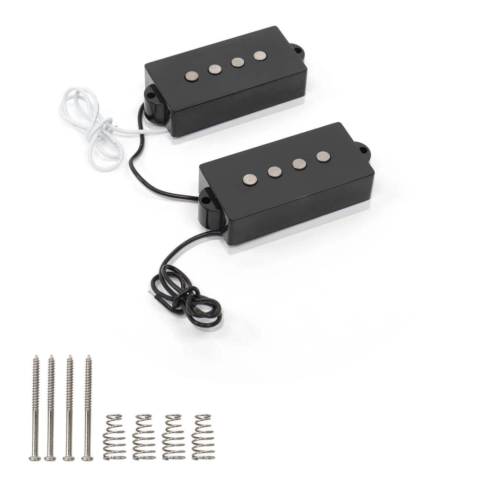 Glarry GPBP-01 Alnico 5 Staggered Open Pickups for P BASS - Walmart.com