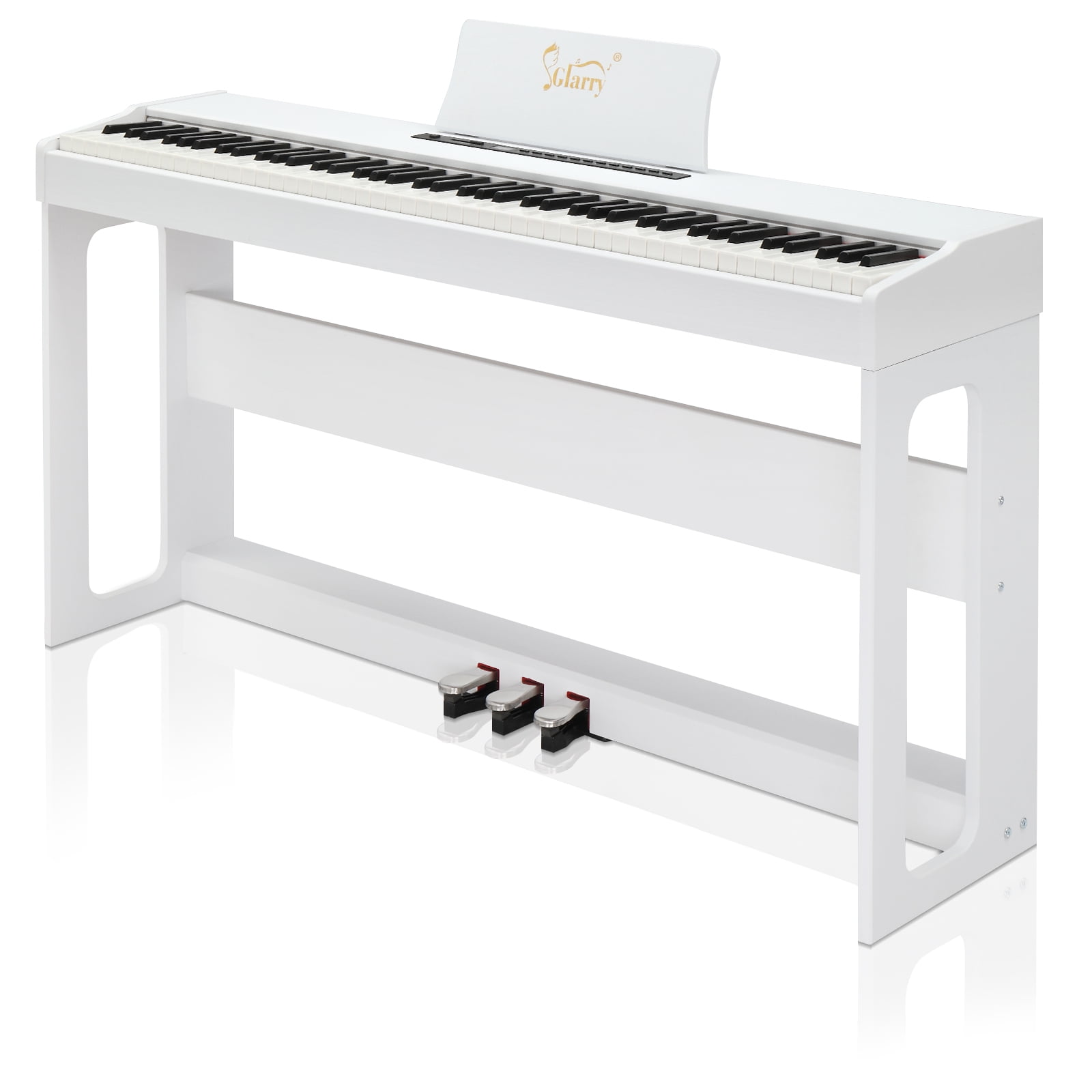 Glarry Keyboard Piano 88 Keys, Electric, for Beginners, Upright ...