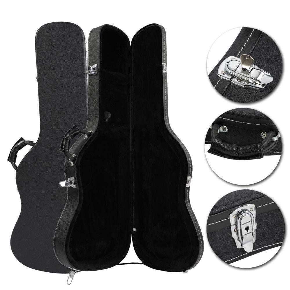Glarry Straight Flange portable Flat Surface ST Electric Guitar Hard ...