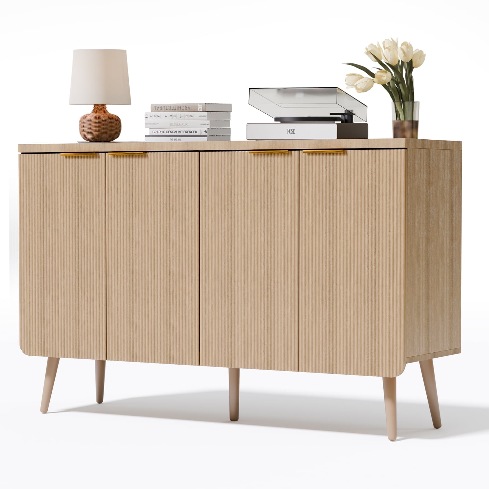 Syemin Buffet Cabinet with Storage, Multifunctional Storage Cabinet ...