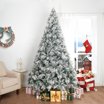 Naomi Home 6.5ft Extra Tall Artificial Christmas Tree with 450 Warm ...
