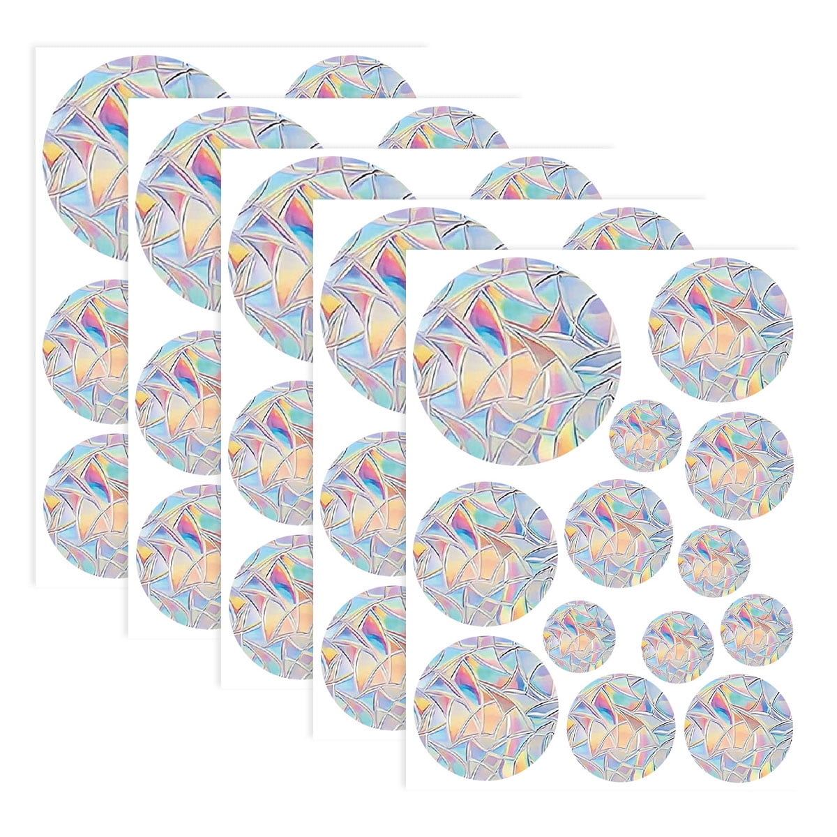 Glass Alert Prism Decals - Prevent Birds Strikes. Glass alert prism ...