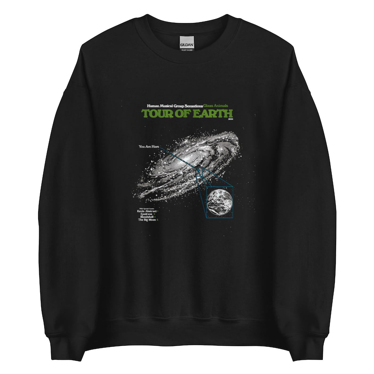 Glass Animals - Tour of Earth 2024 Concert Merchandise, Glass Animals ...