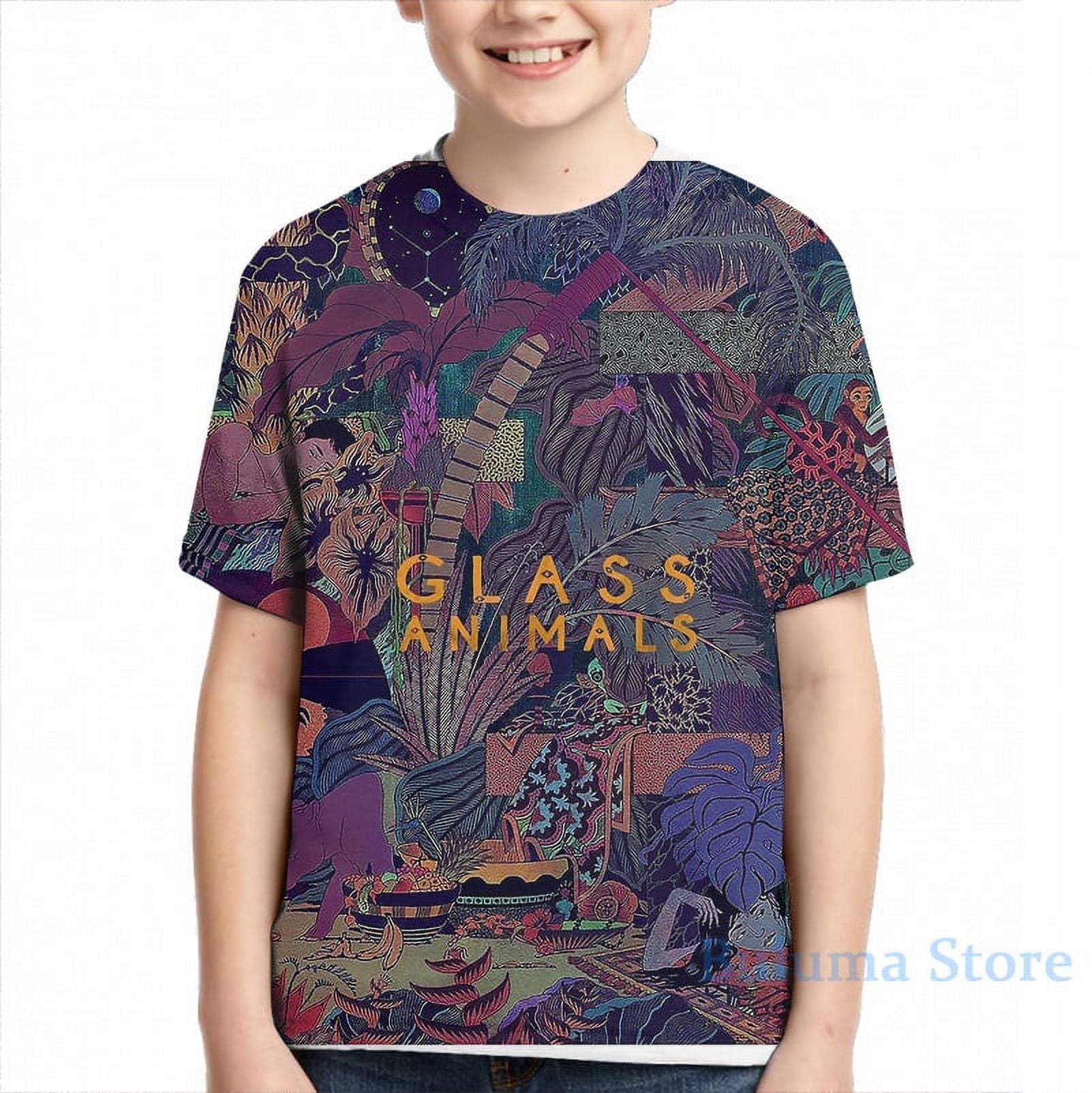 Glass Animals Zaba men T-Shirt women all over print fashion girl t ...