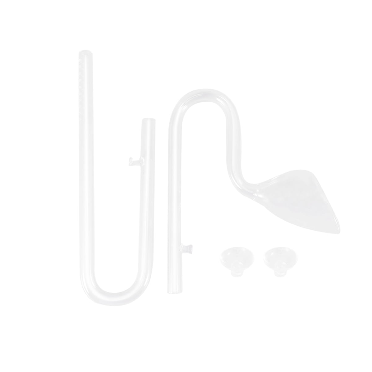 Glass Aquarium Fish Tank Water Siphon Pump Pipe Oxygen Aeration Pipe ...