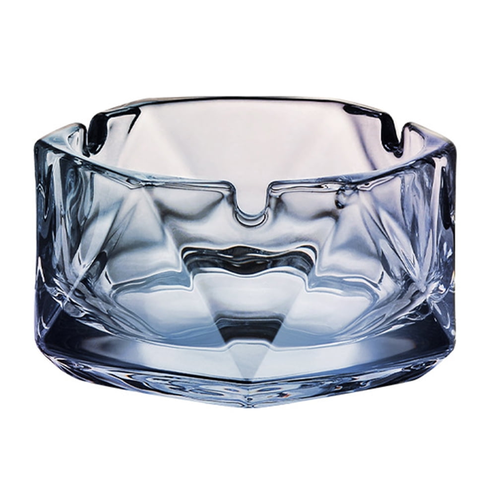 Glass Ashtray for Cigarettes, Tabletop Ashtray and Modern Decoration ...