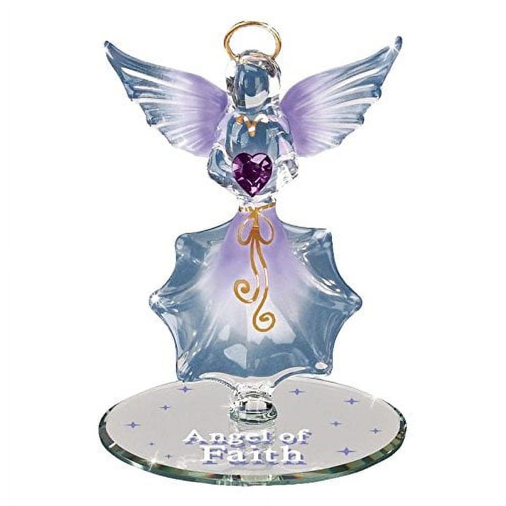 Glass Baron Glass Baron "Angel of Faith" Angel Figurine - Walmart.com