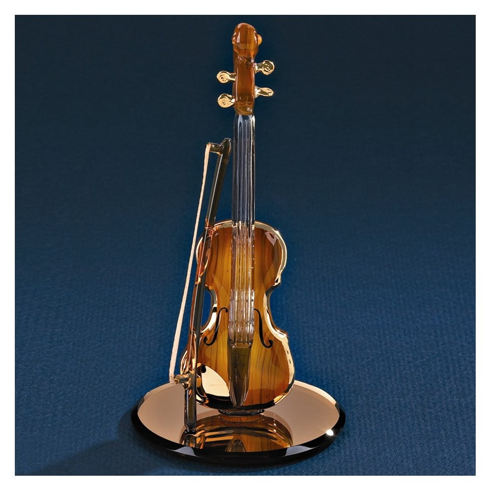 Glass Baron Gold Violin Figurine - Walmart.com