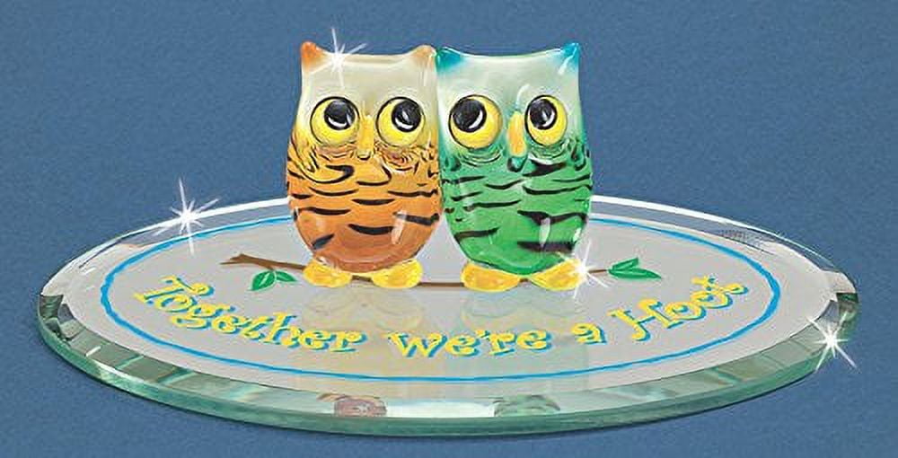 Glass Baron "Together We're A Hoot" Owl Friendship Figurine - Walmart.com