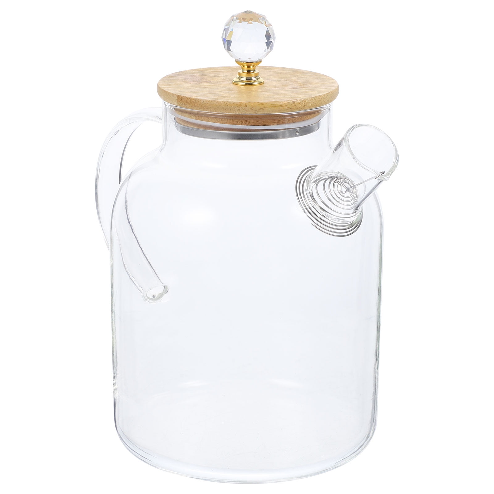 Glass Beverage Container Kitchen Water Dispenser Glass Water Kettle ...