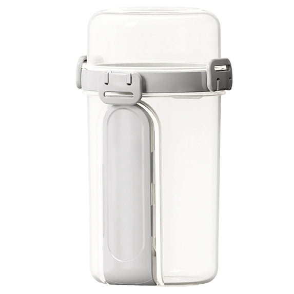 Glass&Bottle Breakfast Reusable 28 Oz Yogurt Cups With Lids And Spoons ...