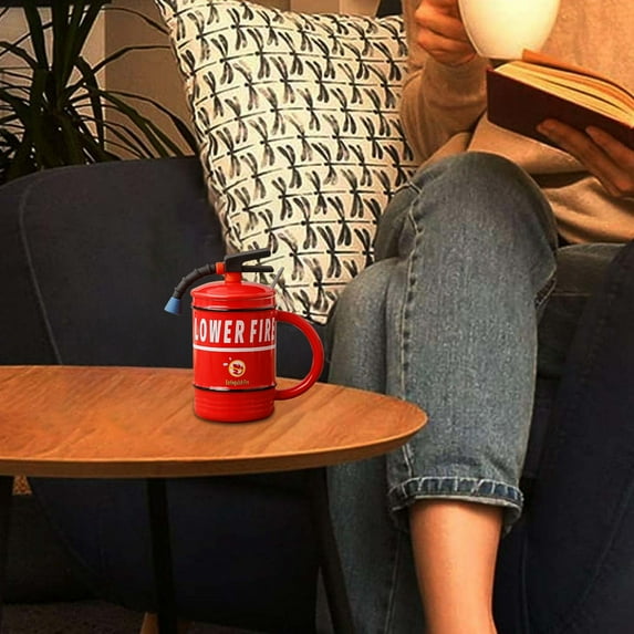 Glass&Bottle Ceramic Mug for Fire Extinguisher Design with Lid and ...