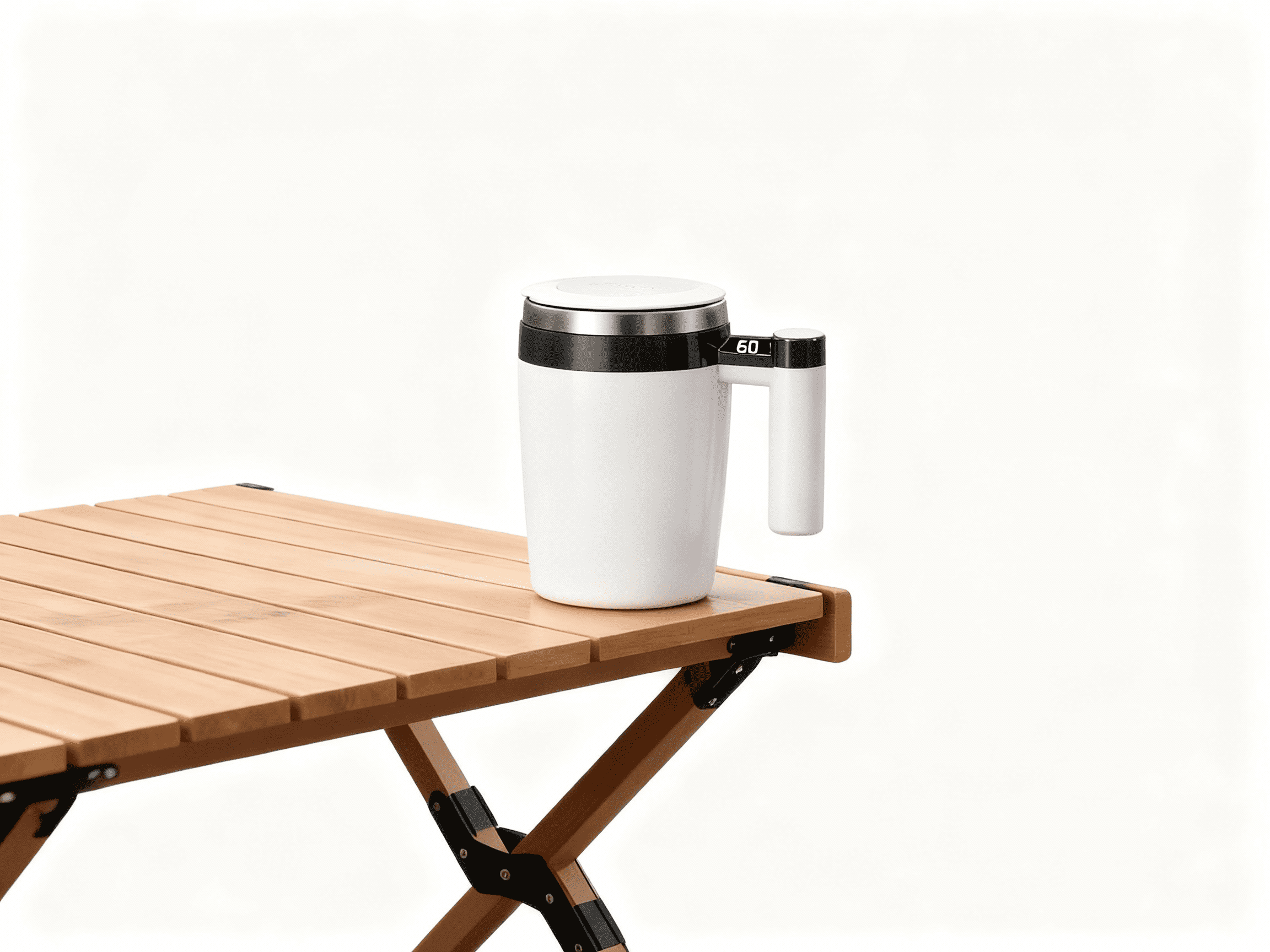 Glass&Bottle Coffee Mug with Built-In LCD Stirring Self-Mixing 500ml ...