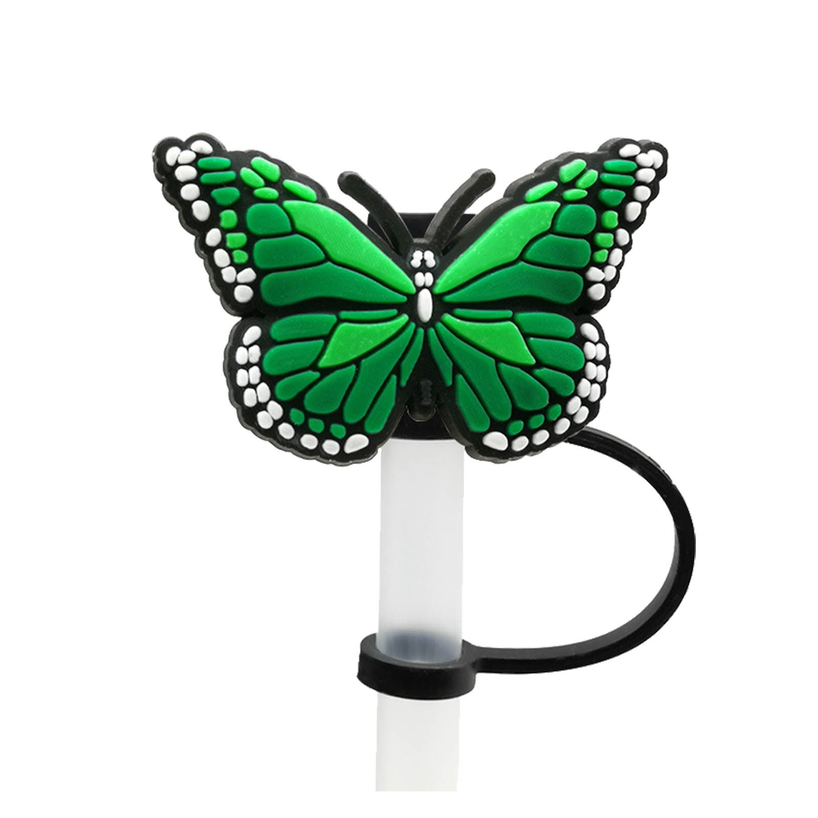 Glass&Bottle, Colorful Butterfly Design Straw Cover For StanleCup ...