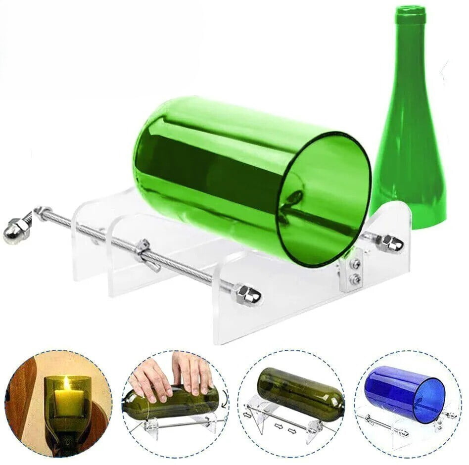 Glass Bottle Cutter Kit Beer Wine Jar DIY Cutting Machine Craft Recycle ...