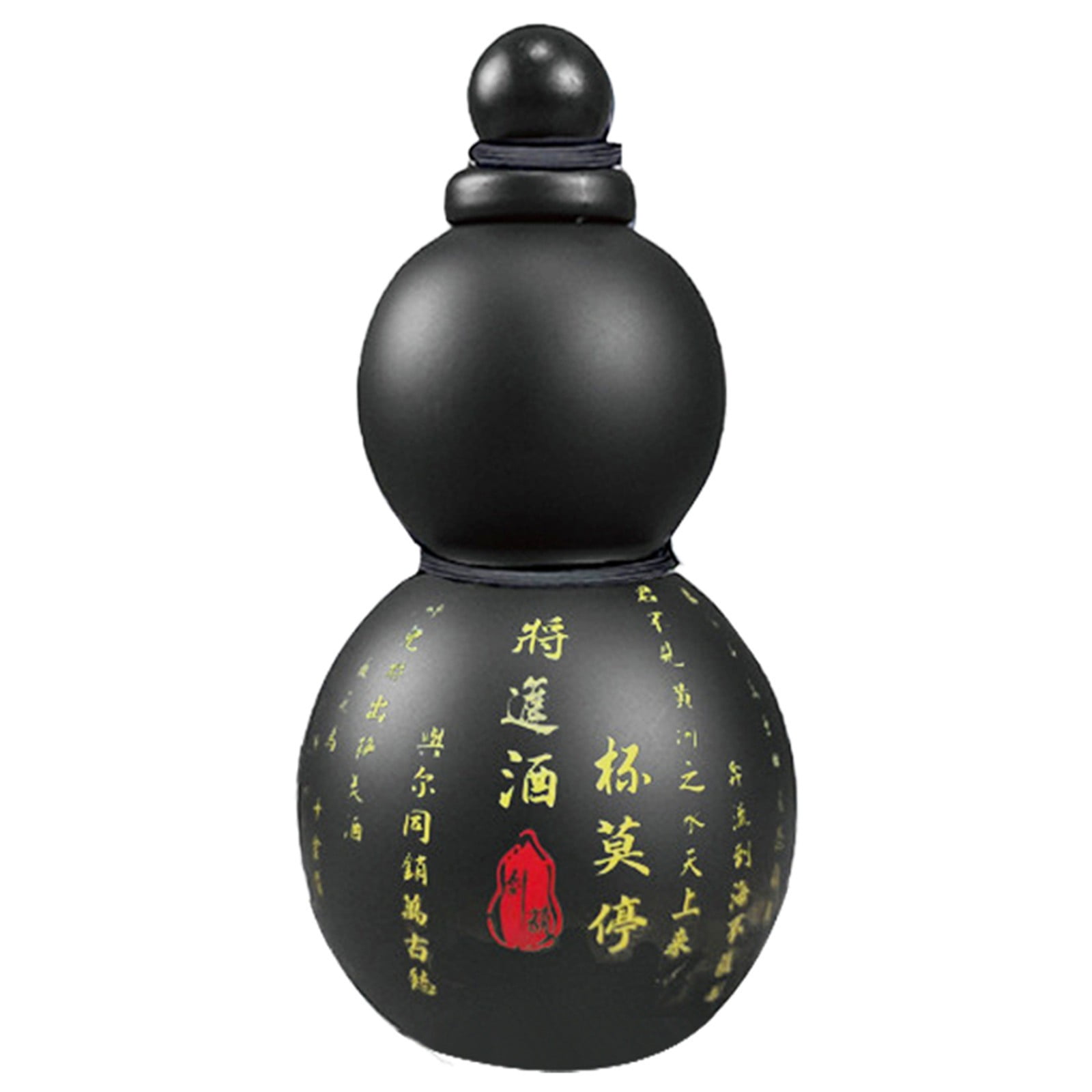 Glass&Bottle, Dienrx Gourd Water Bottle Black Ink - Warrior Black ...
