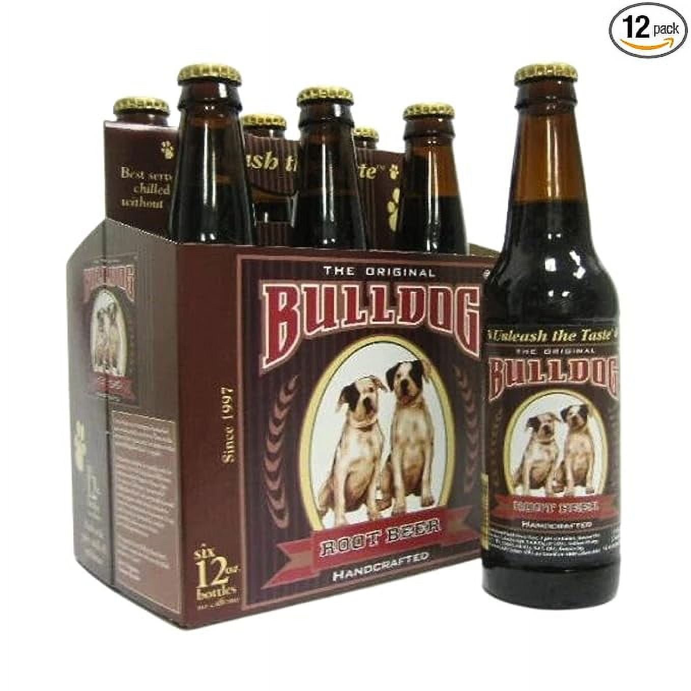 Bulldog Root Beer by Louisiana Pantry, 12 Pack of Iconic Old-Time Brand ...