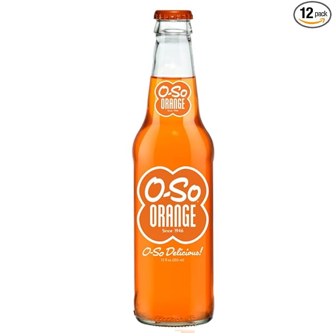 Glass Bottle Iconic Old-Time Brand Soda 12 oz 12 Pack Bundled by ...