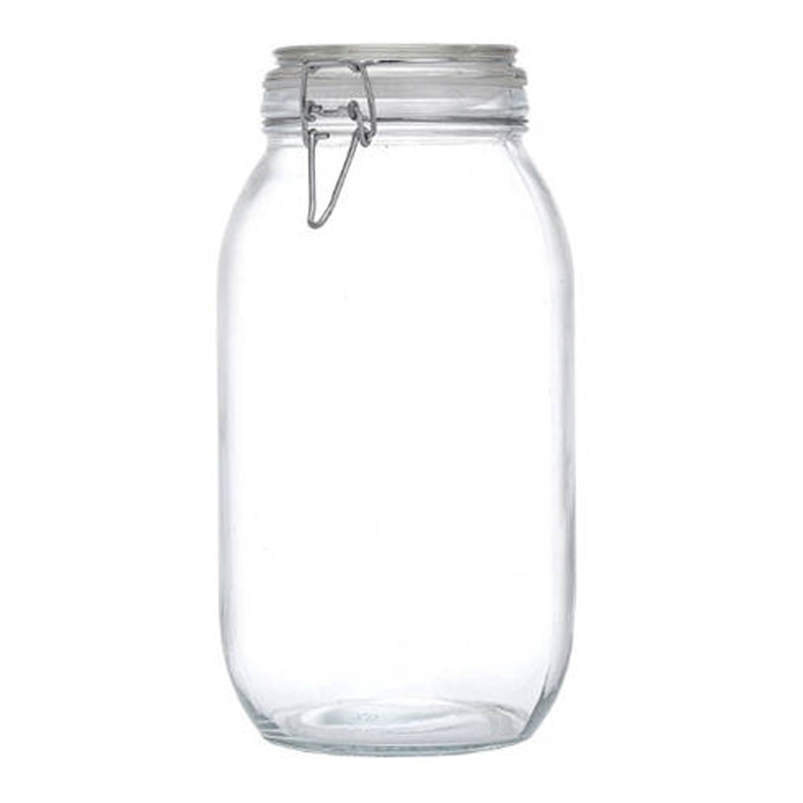 Airtight Leakproof Glass Storage Jars with Secure Locking Lids for ...