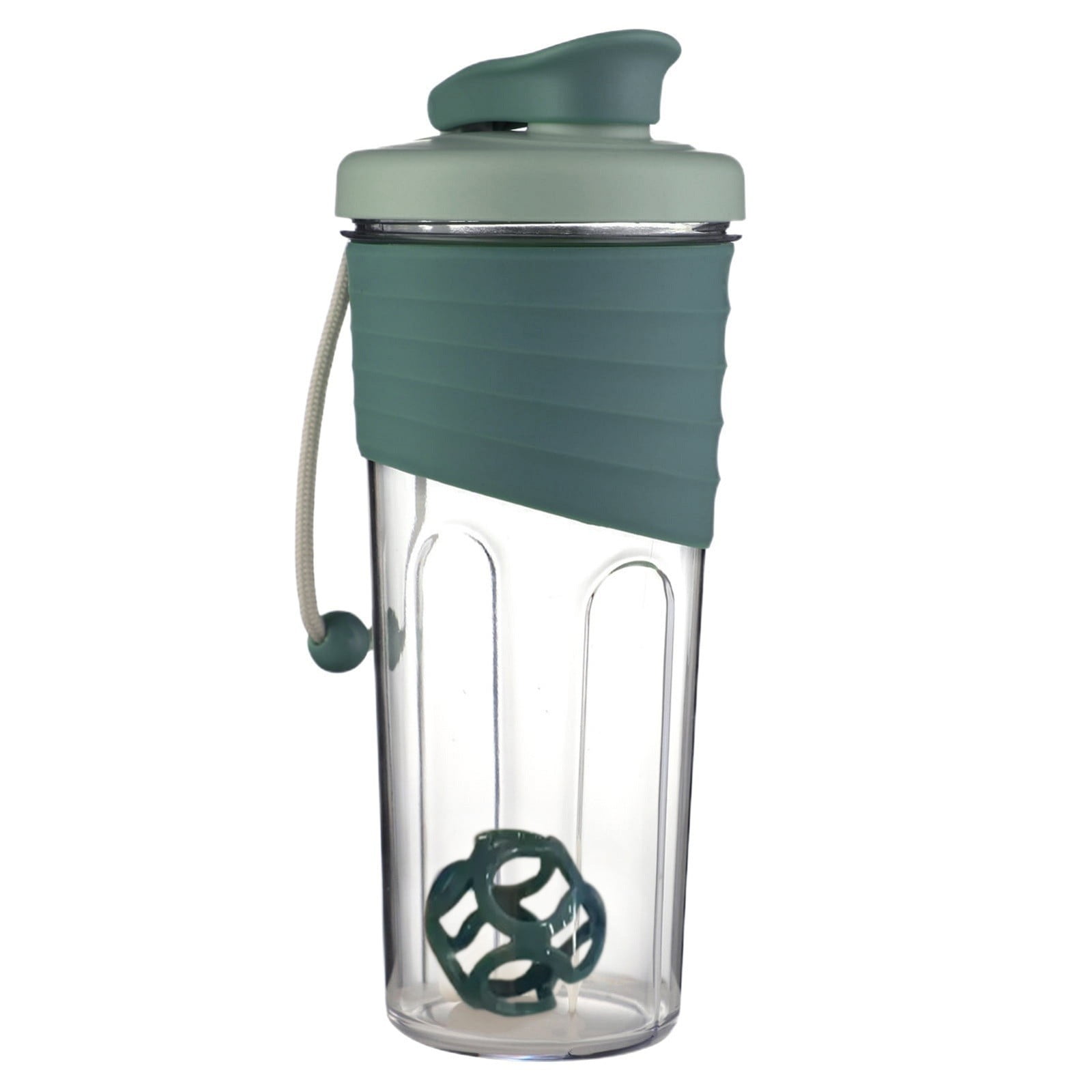 Plastic Bottle Water Cup 700Ml Leakproof Protein Shaker Bottle Portable ...