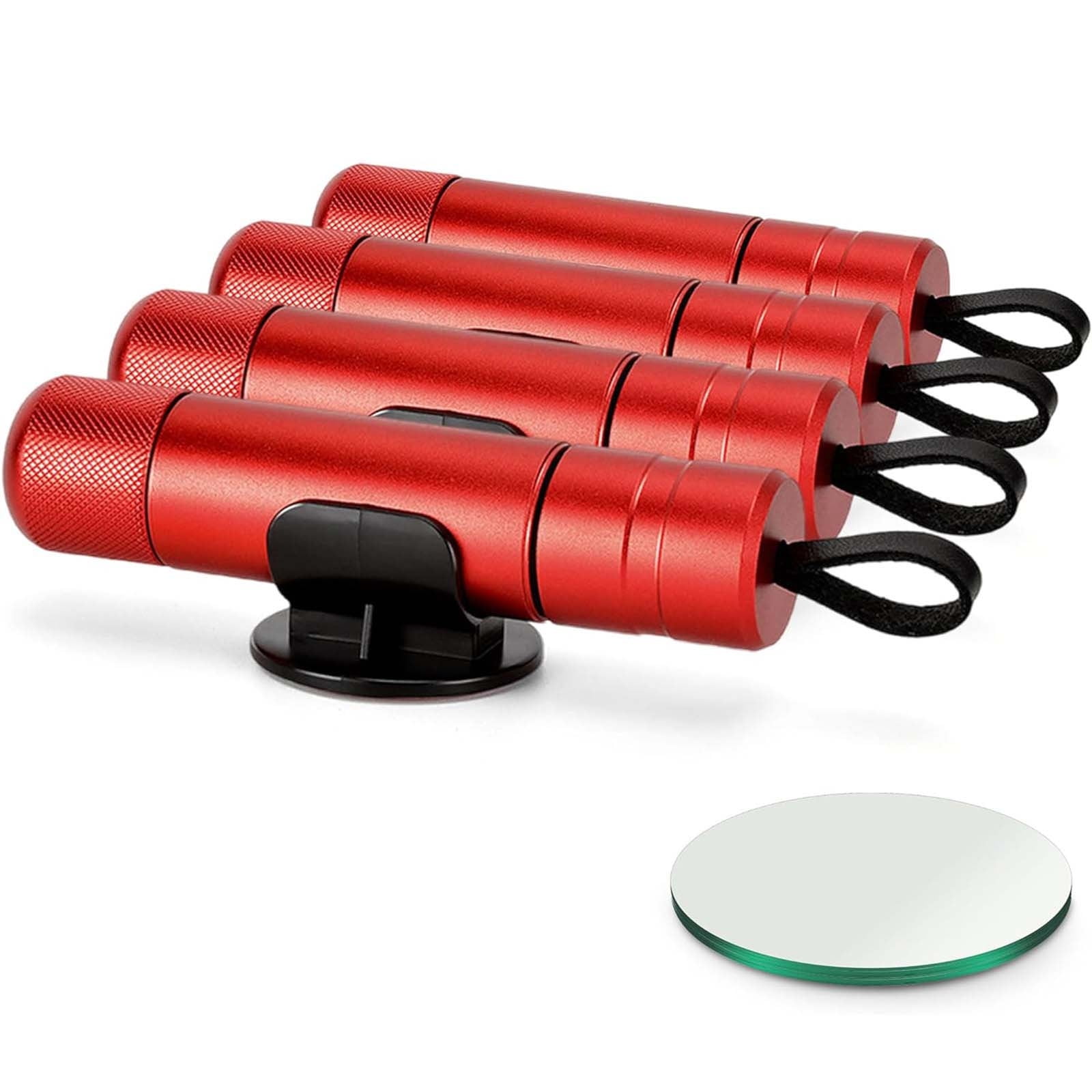 Glass Breaker - 4 Pack Safe Hammer Car Window Breaker Under Water ...