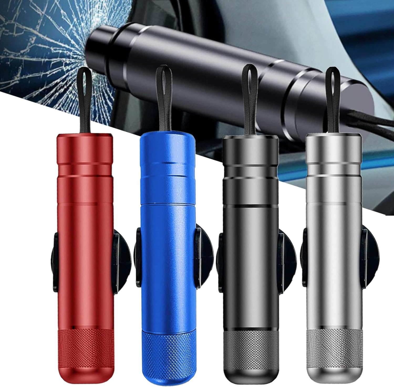 Super-Cute Safety Hammer Emergency Escape Tool, Seat Belt Cutter & Car ...