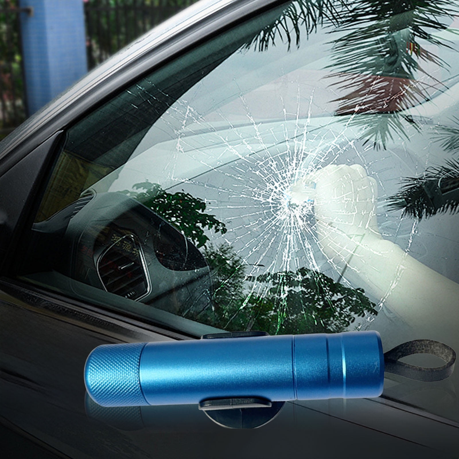 Glass Breaker, Window Breaker Seatbelt Cutter Car Escape Tool Emergency ...