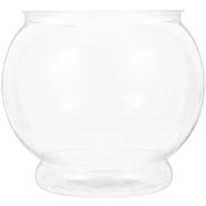 16 oz Clear Mini Plastic Fish Bowls (12 Pack) for Drinks, Decorations ...