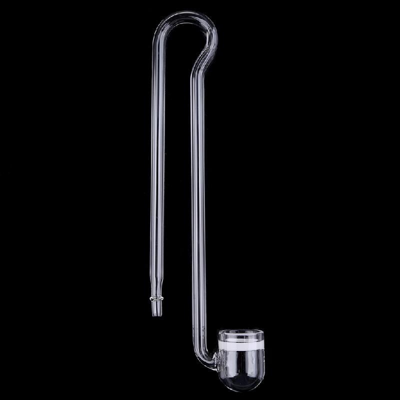 Glass CO2 Diffuser Transparent Atomizer U-shape R-shape for Planted for ...