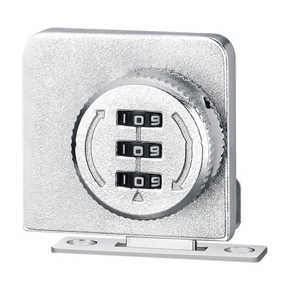 Glass Cabinet Lock Door Password Locks Zinc Alloy Single Double Door ...