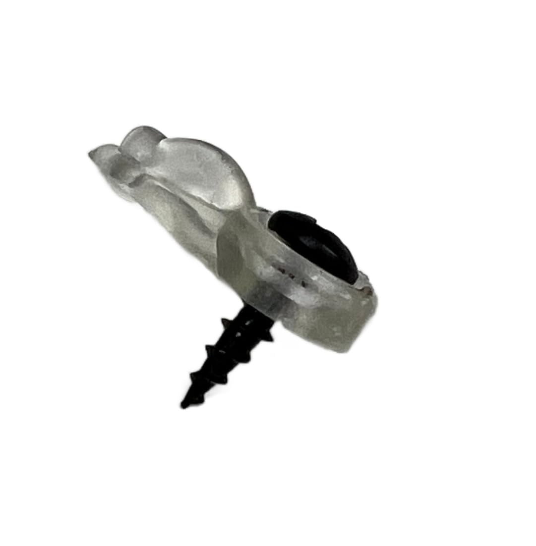 Glass Cabinet Panel Retainer Clips with Screws 25 Clips (Choose Your ...