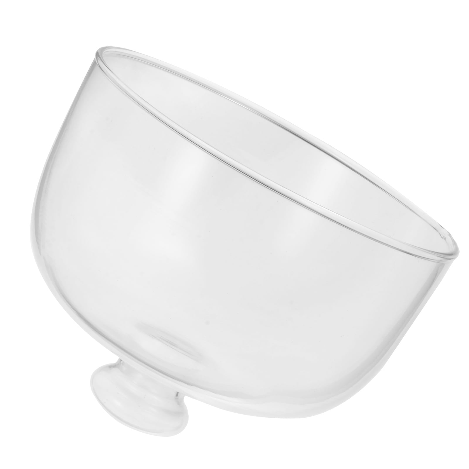 Glass Cake Cover Round Dessert Dome Display Dome Cloche Glass Bell Jar ...