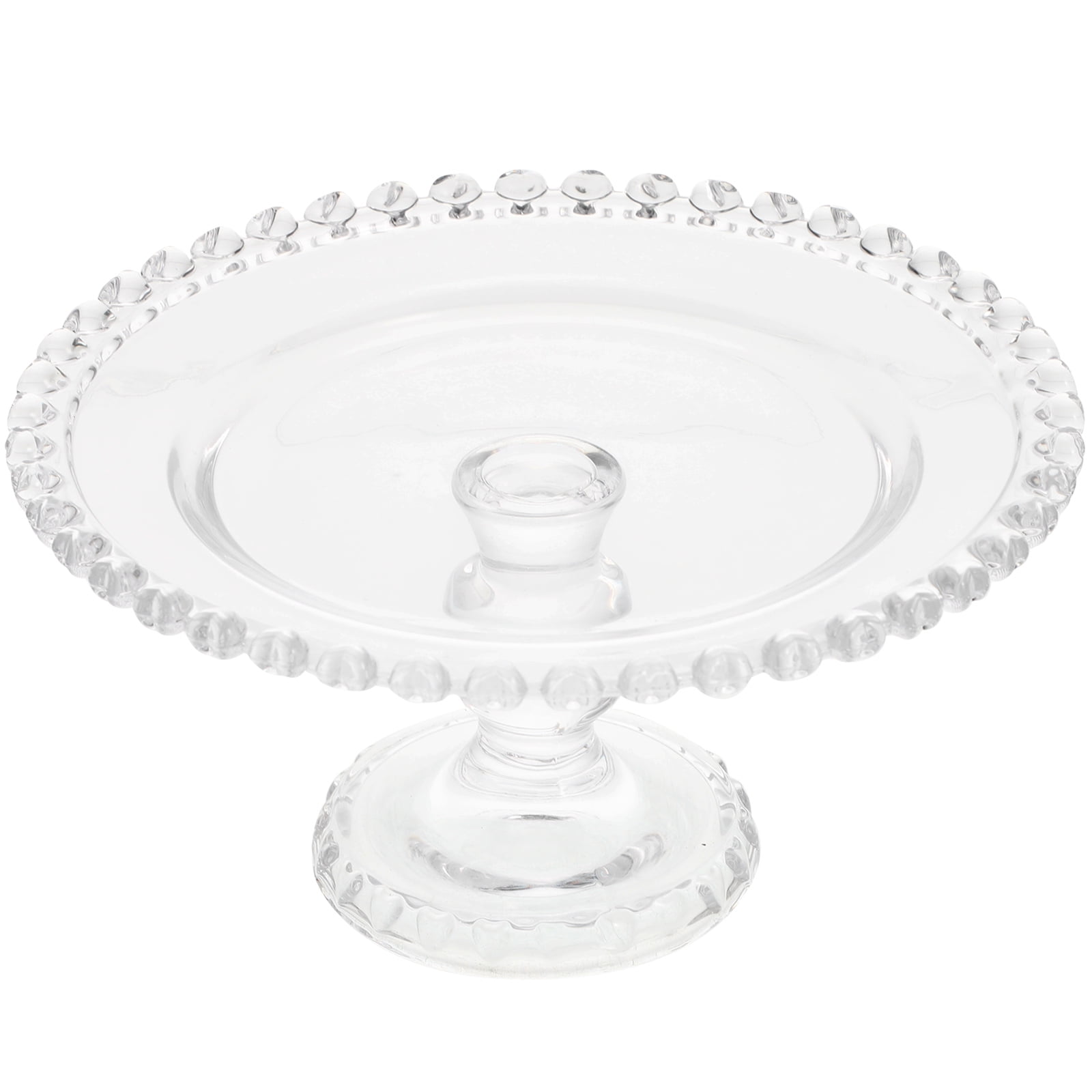 Glass Cake Pan Display Shelves Glasses Stand Cake Display Stand Cake Display Riser Cake Plates