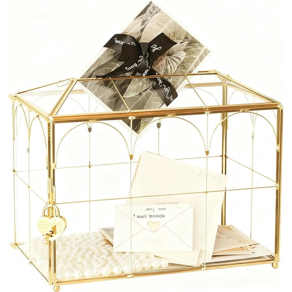 Glass Card Box