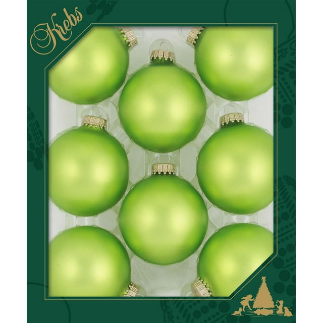 Christmas By Krebs Glass Xmas Tree Ornaments - 67mm / 2.63" Designer ...