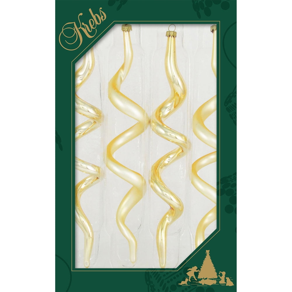 Glass Christmas Tree Ornaments - Decorated from Christmas by Krebs ...