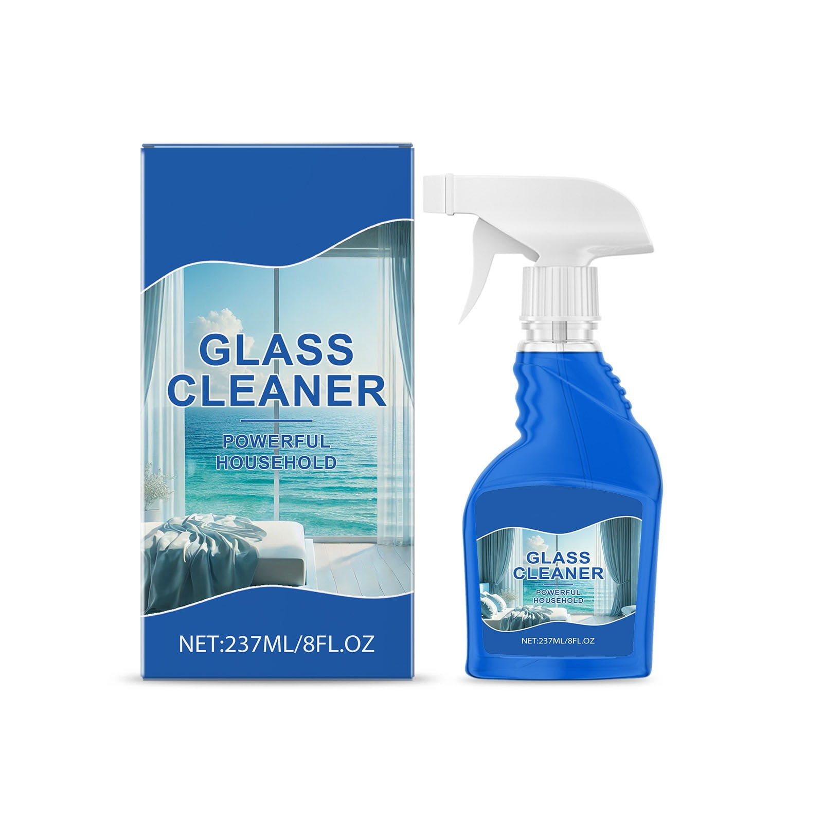 Glass Cleaner,6.76 oz Cleaner for Auto and Home for a Streak-Free Shine ...