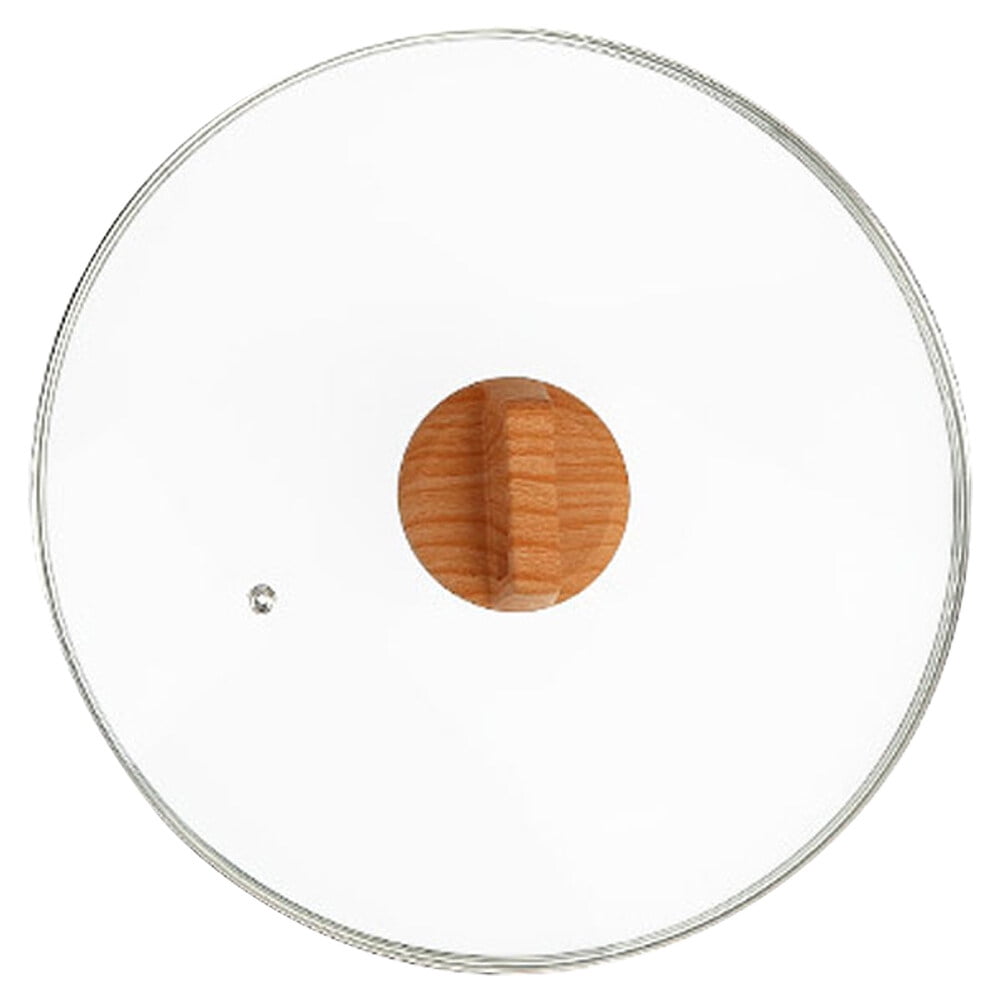 Glass Clear Pot Cover Lid: Glass Cover Round Basting Steaming Cover ...