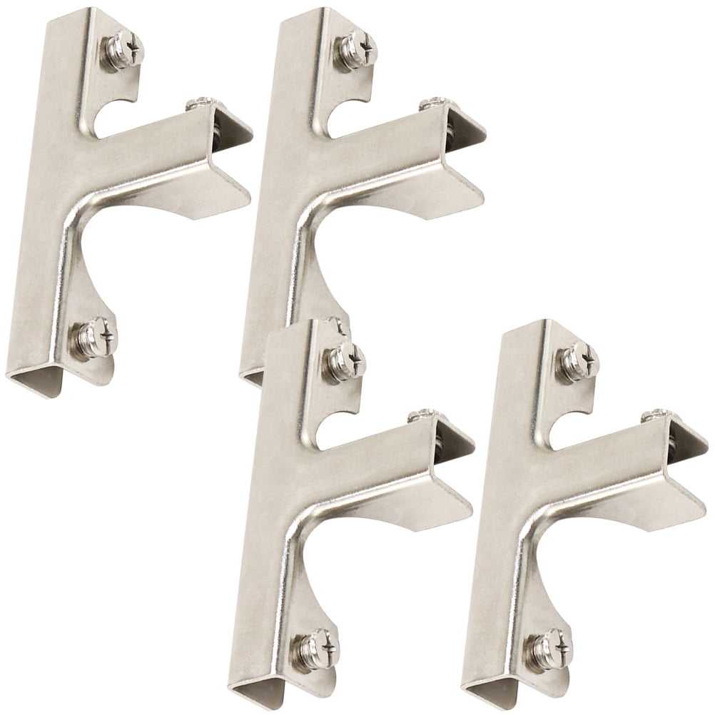 Glass Clip T Shape Clamps T-shaped 4 Pcs Cross Fixation Clips Furniture ...