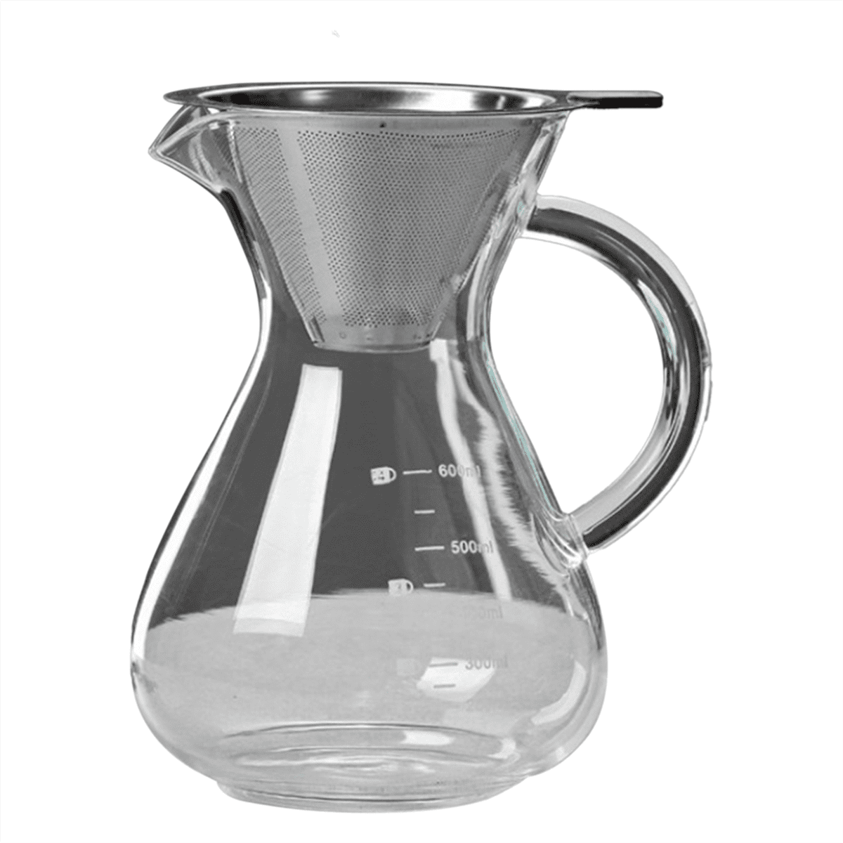 Glass Coffee Pot with Filter High Temperature Resistant Espresso Pots ...