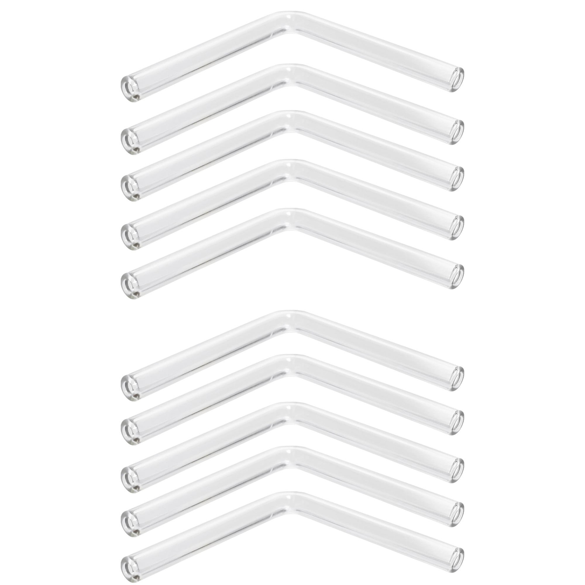 Glass Connecting Tube, Right-Angle Bend, 6mm OD, Pack of 10 - Walmart ...