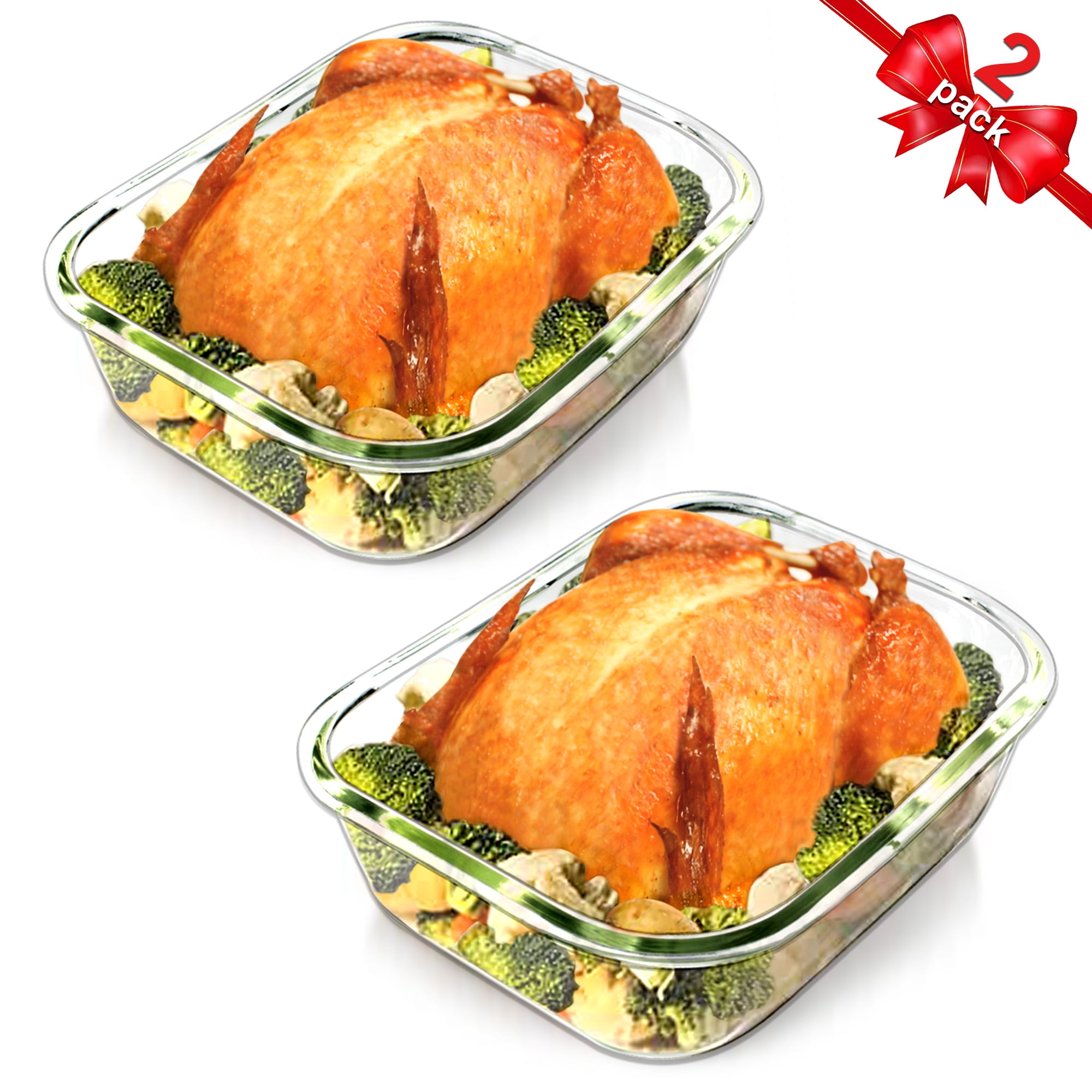 Urban Green Glassware Set, Glass Food Storage, Bamboo Lids, Microwave ...